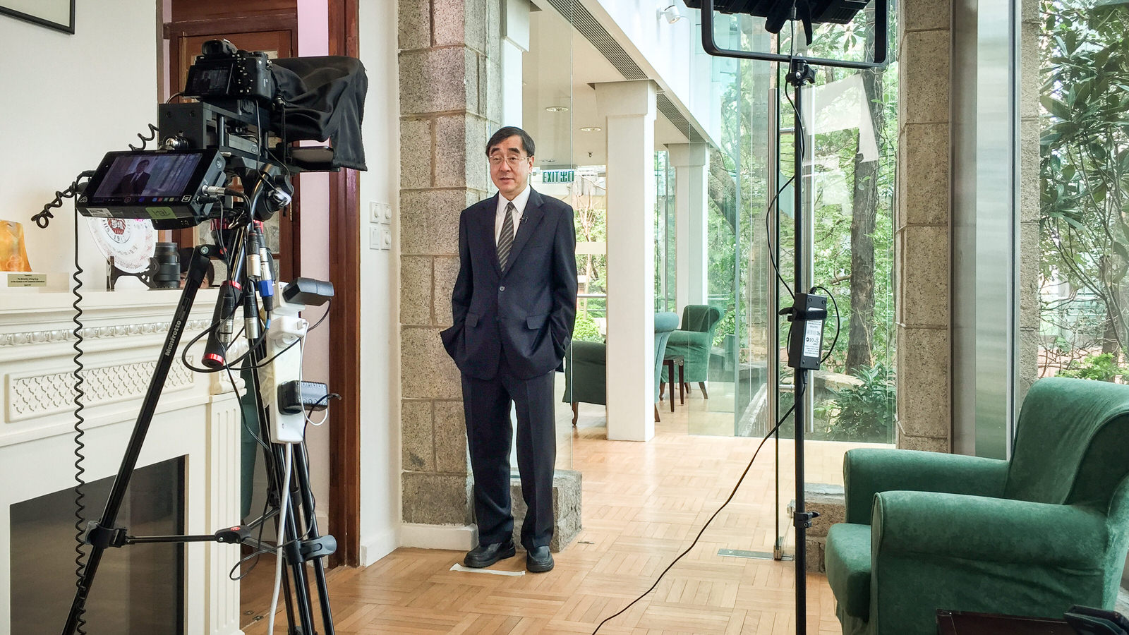 MOOC - "Law, Economy and Society" filming in the Run Run Shaw Heritage ...